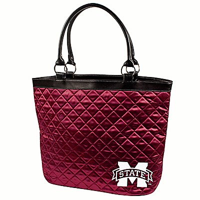 Mississippi State University Bulldogs Littlearth Quilted Tote Bag Purse