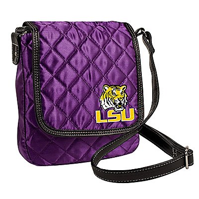 Louisiana State University LSU Tigers Littlearth Quilted Cross-Body ...