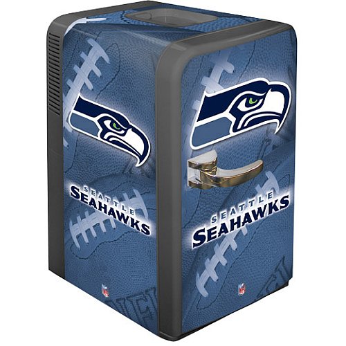 Seattle Seahawks Portable Party Fridge Refrigerator or Warmer