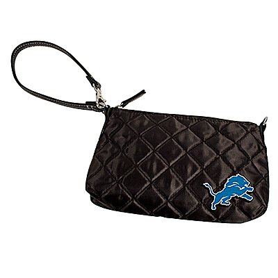 Detroit Lions Littlearth Quilted Purse Wristlet
