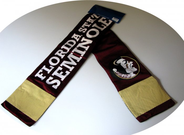 Florida State University FSU Seminoles Littlearth Jersey Scarf w/ Pocket