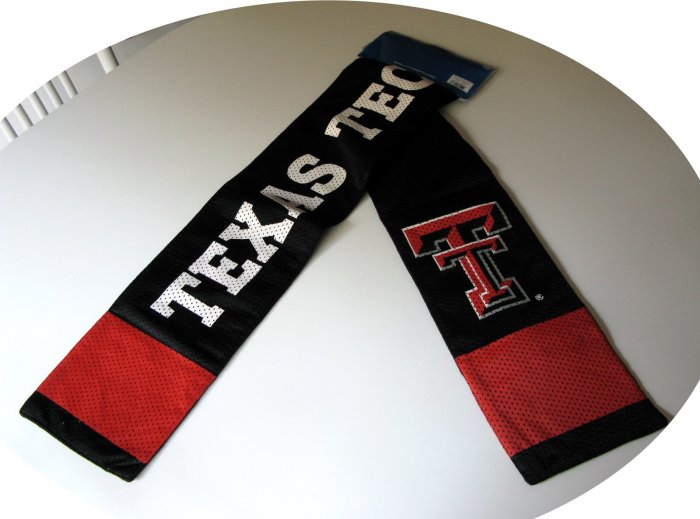 Texas Tech University Red Raiders Littlearth Jersey Scarf w/ Pocket