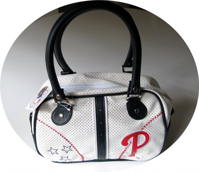 Philadelphia Phillies Bowler Bowling Purse Hand Bag