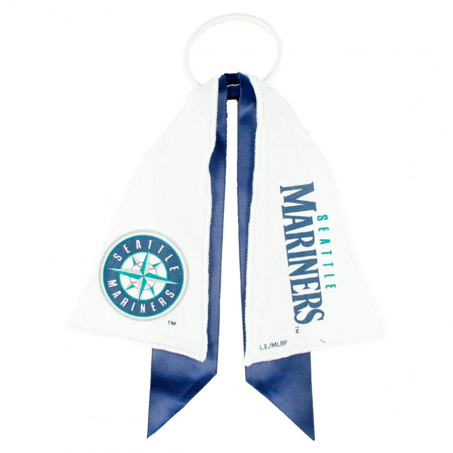 Seattle Mariners Ponytail Holder Hair Tie Ribbon Cute