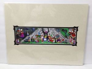 Disneyland 60th Diamond Celebration Alice in Wonderland Mural Print ...