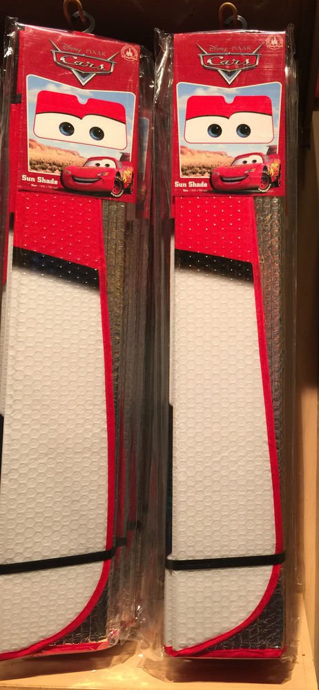DISNEY PIXAR DISNEY PARKS LIGHTNING MCQUEEN CARS SUN SHADE FOR ...
