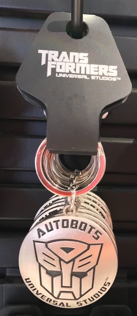 Universal Studios Exclusive Transformers Autobots Metal Keychain New