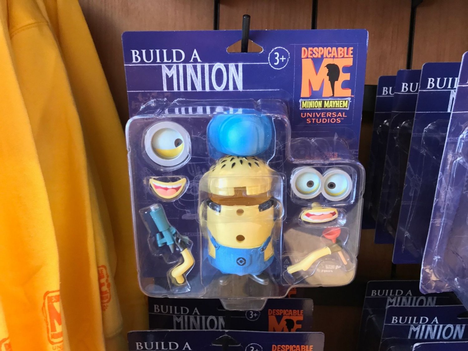 Universal Studios Exclusive Despicable Me Minion Mayhem Build A Minion ...