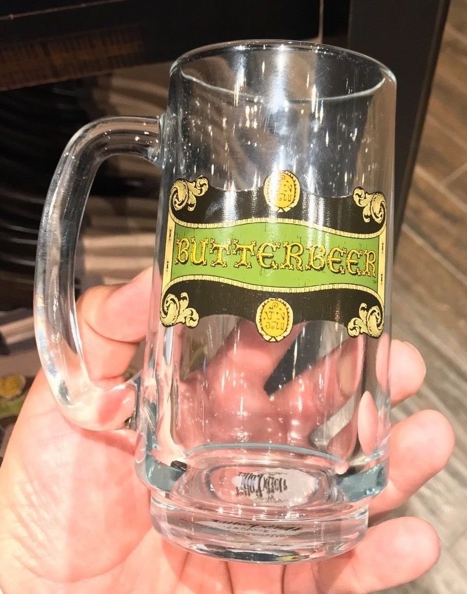 Universal Studios Exclusive Harry Potter Butter Beer Stein Glass Cup New