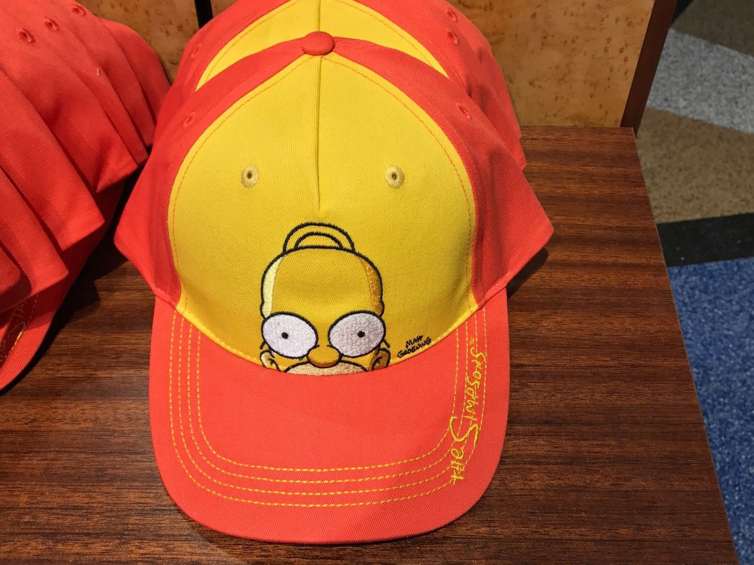 Universal Studios Exclusive The Simpsons Homer Hat Cap Adult Size New