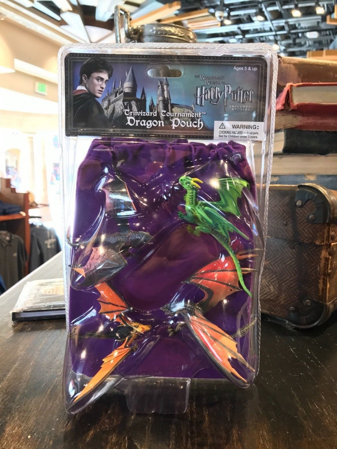 Universal Studios Harry Potter Triwizard Tournament Dragon Pouch New Sealed