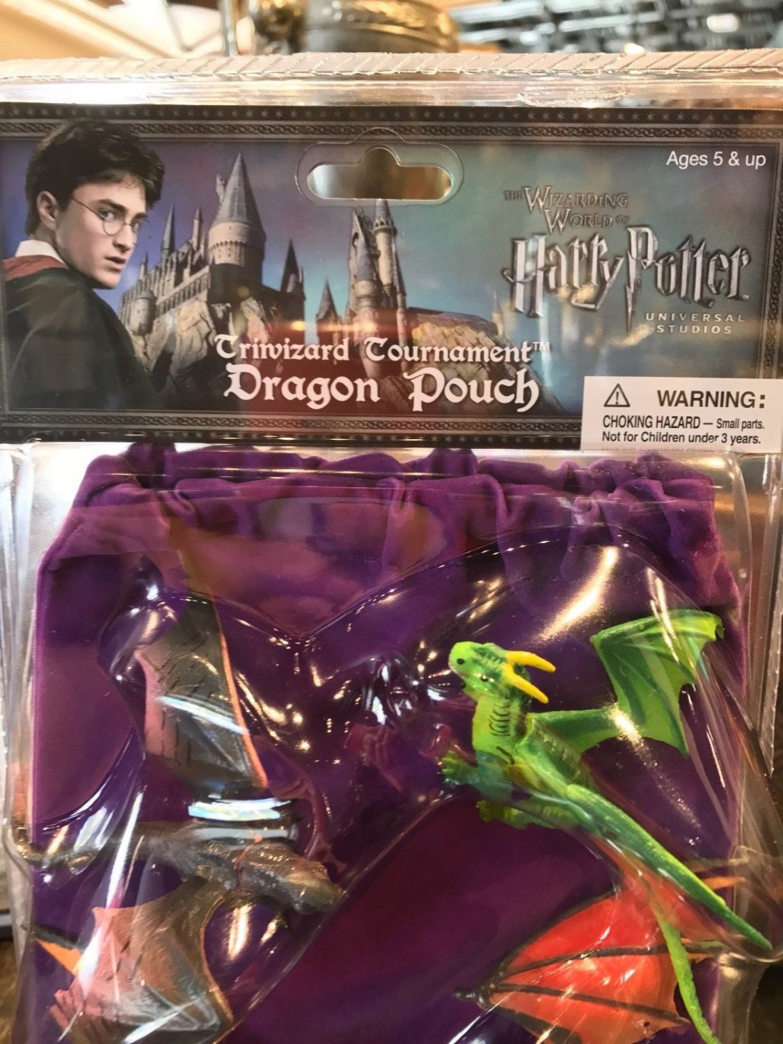 Universal Studios Harry Potter Triwizard Tournament Dragon Pouch New Sealed