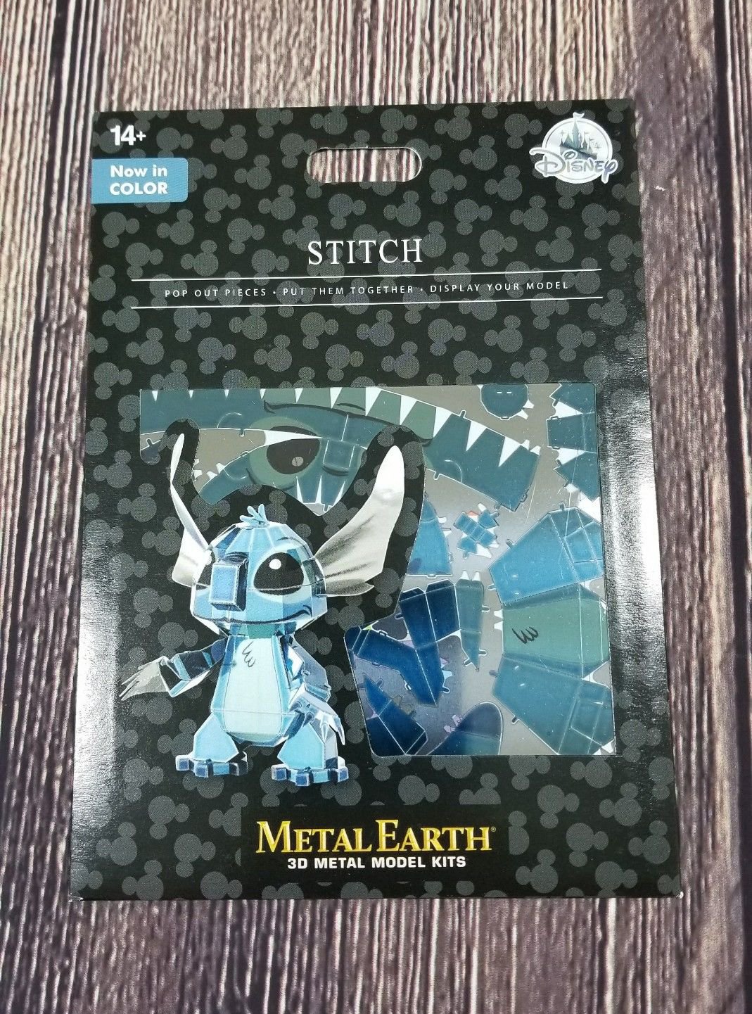 Disney Parks Metal Earth Stitch from Lilo & Stitch 3D Model in Color