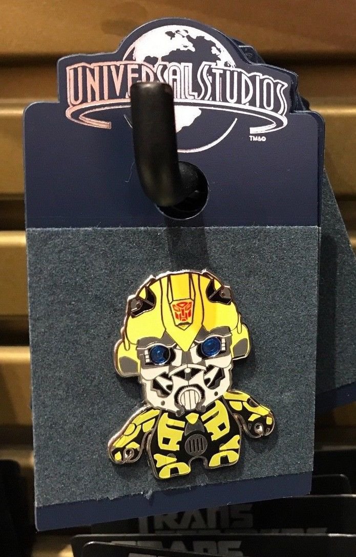 Universal Studios Exclusive Transformers Cartoon Cuties Bumblebee Pin New
