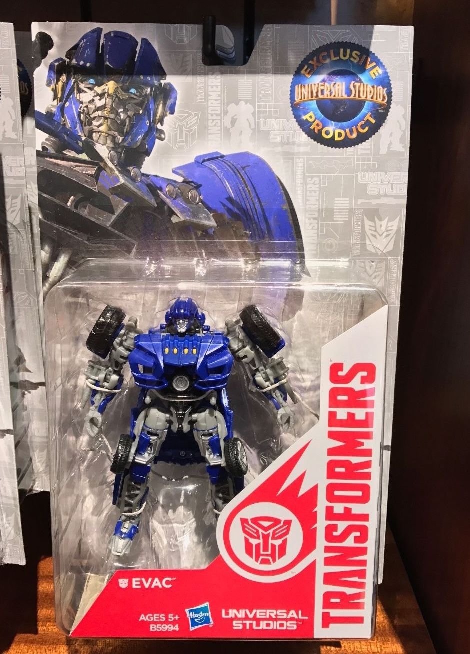 Universal Studios Exclusive Transformers the Ride-3D Evac Action Figure New