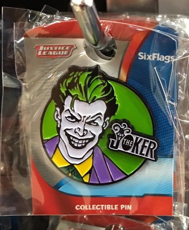 Six Flags Magic Mountain Dc Comics The Joker And Harley Quinn Trading ...