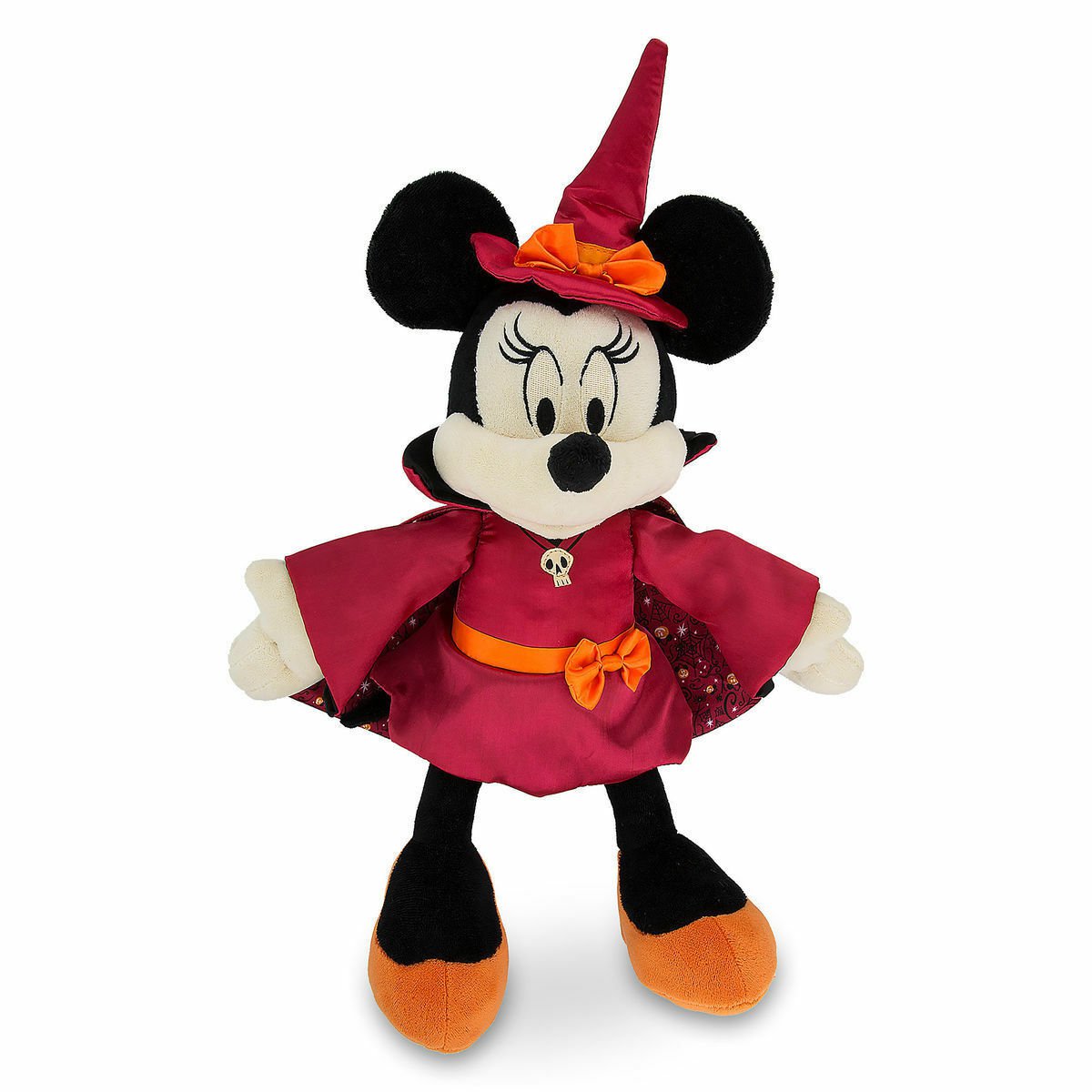 Disney Parks Exclusive Minnie Mouse as Witch Halloween Plush New with Tag