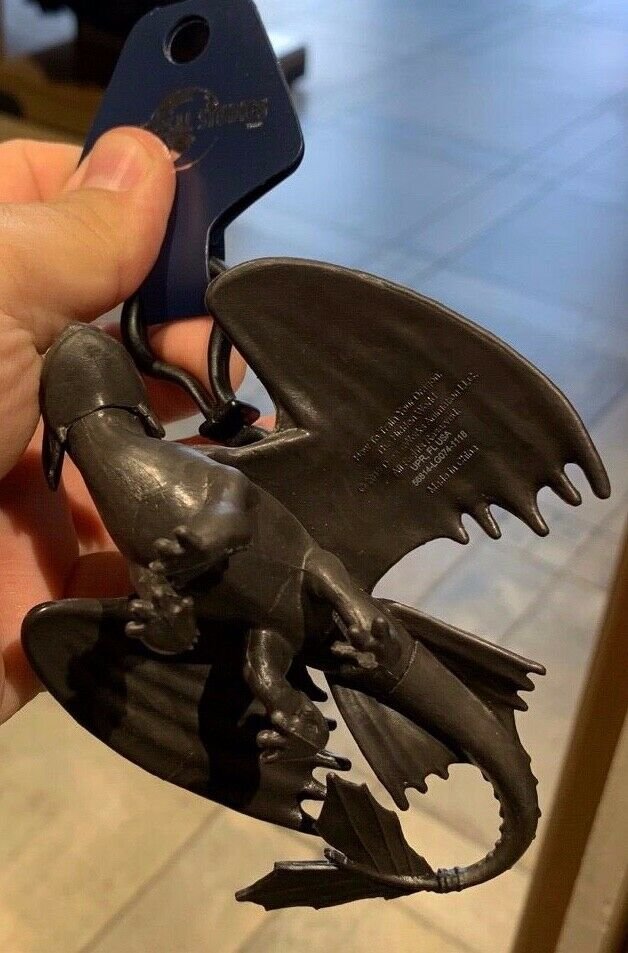 Universal Studios DreamWorks How to Train Your Dragon Toothless Figure ...