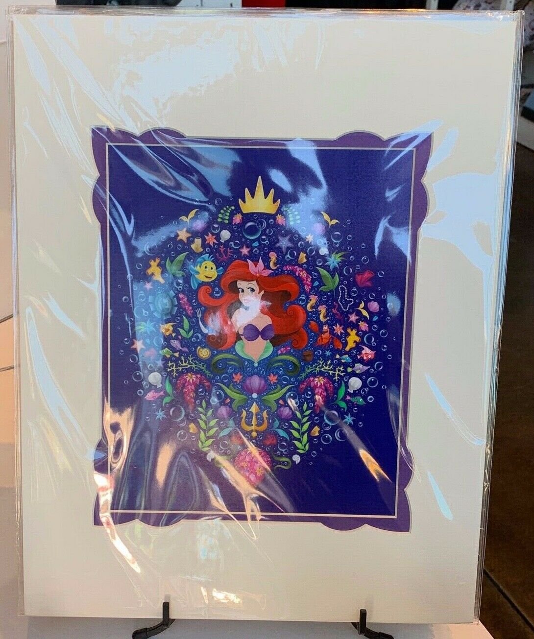 Disney WonderGround The Little Mermaid Ariel Print By Jason Ratner New