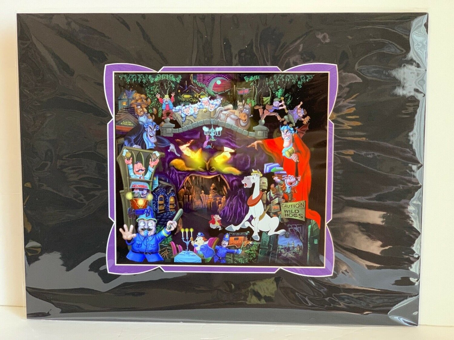 Disney Parks Mr Toad's Wild Ride, A Cast Portrait Deluxe Print by Kurt ...