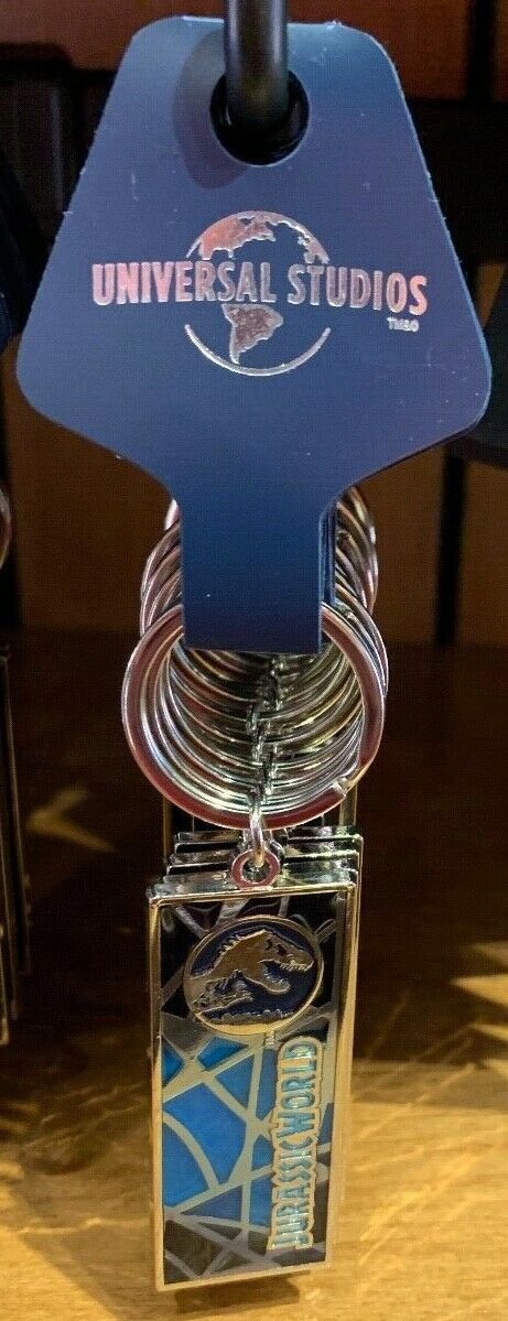 Universal Studios Exclusive Jurassic World Logo Stained Glass Metal ...