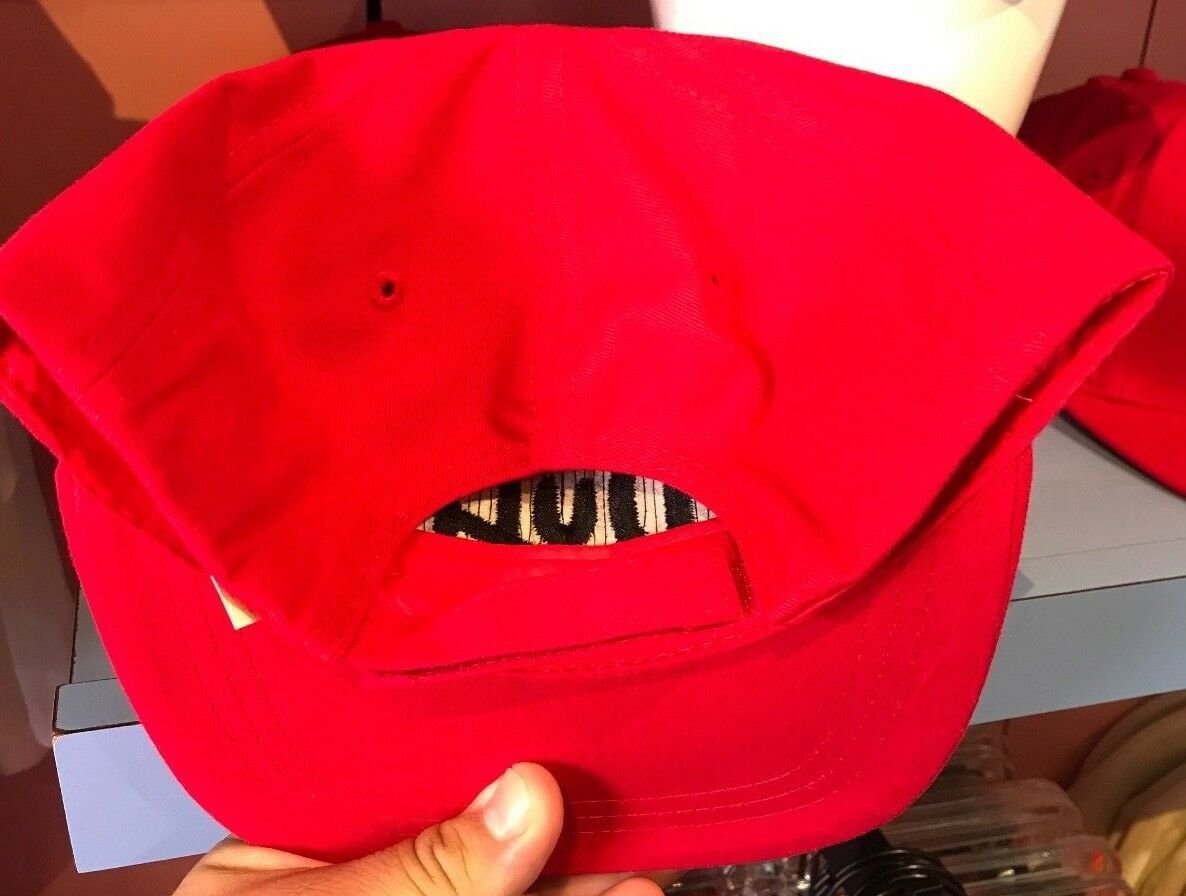 UNIVERSAL STUDIOS EXCLUSIVE THE SIMPSONS DUFF MAN DUFF RED BASEBALL HAT ...