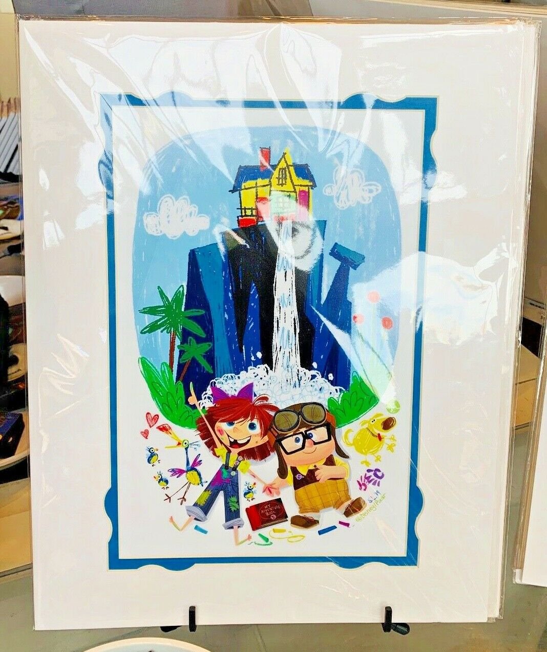 Disney WonderGround Carl & Ellie Stuff We’ll Do Deluxe Print by Steph ...