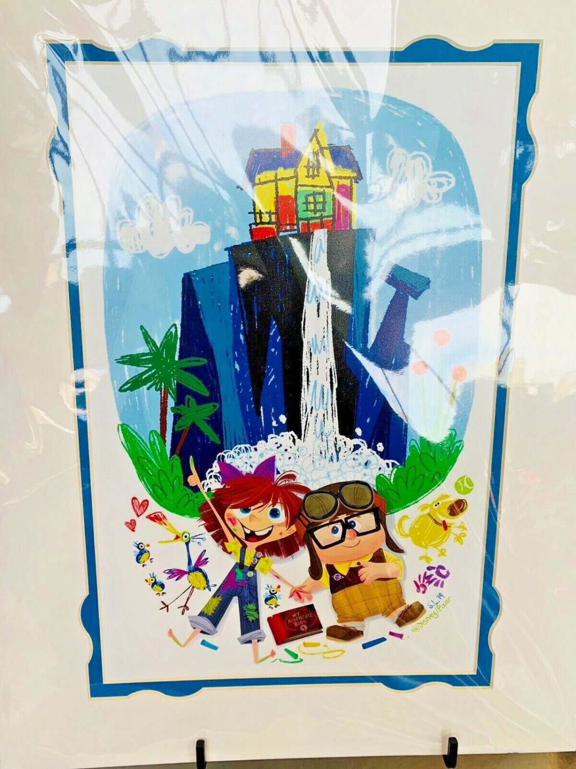 Disney WonderGround Carl & Ellie Stuff We’ll Do Deluxe Print by Steph ...