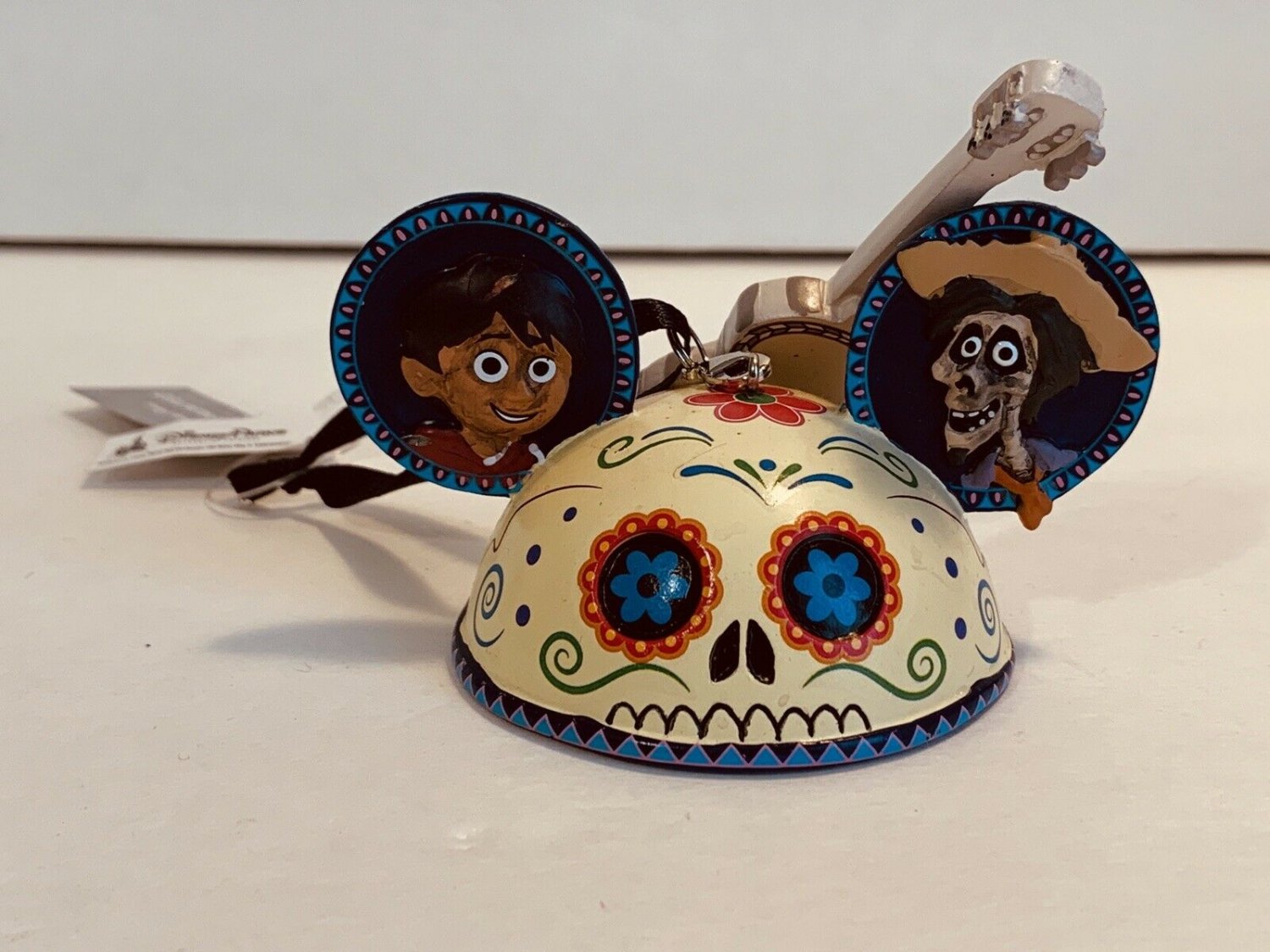 Disney Parks Exclusive Pixar's Coco Mickey Ear Hat Ornament Miguel ...