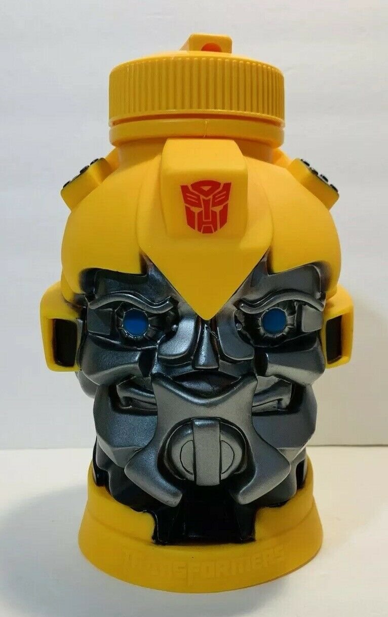 Universal Studios Transformers The Ride Bumblebee Travel Sipper Cup New
