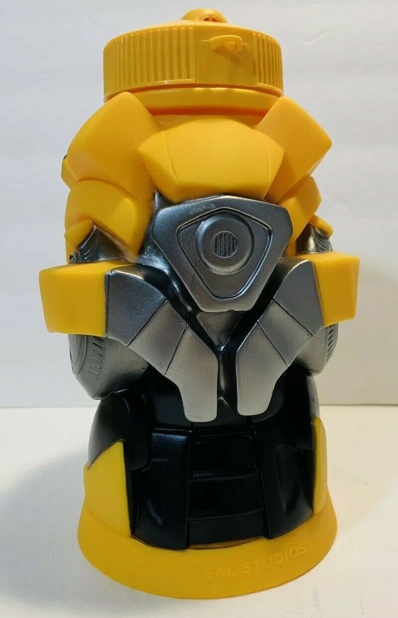 Universal Studios Transformers The Ride Bumblebee Travel Sipper Cup New