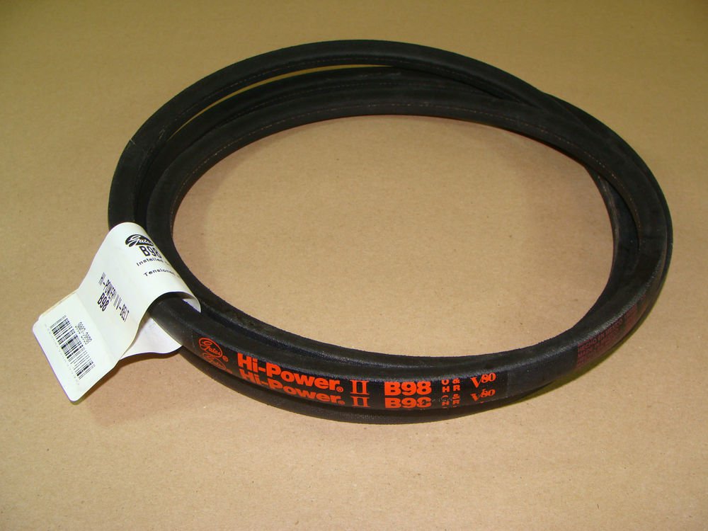 NEW GATES B98 HI-POWER II V-BELT 101" / 2565 mm O.C. 21/32" WIDE ...