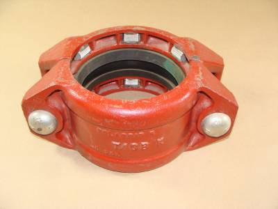 TYLER GUSTIN BACON ROLAGRIP 5" PLAIN END NO GROOVE PIPE COUPLING ...