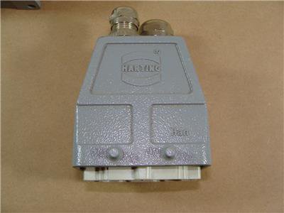 HARTING HAN-E-10F E-10P MALE & FEMALE 10 PIN SOCKET QUICK DISCONNECT ...