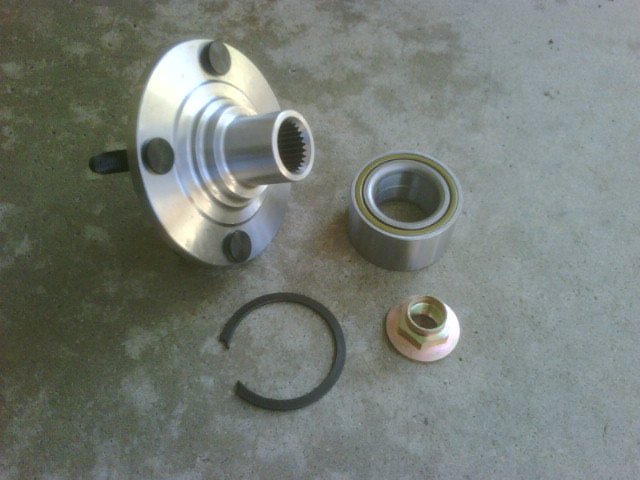 84 -1994 Ford Tempo Front Hub Bearing and Spindle Kit 720-0022 518503