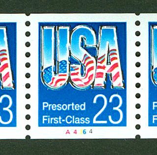 USA Presort First Class PNC5, #2606, plate A4464, mnh