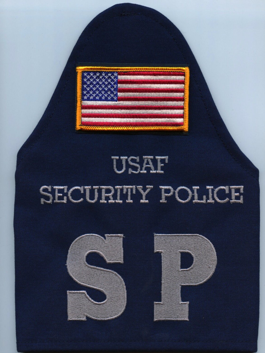 U.S. Air Force Security Police Brassard w/flag arm band