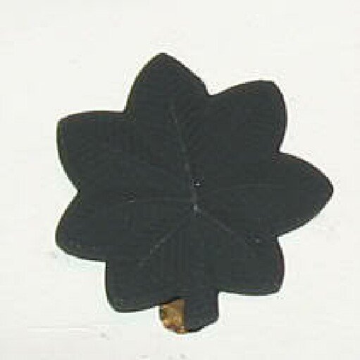US Army Insignia: Lt Colonel, 1 pair, subdued, metal, full size