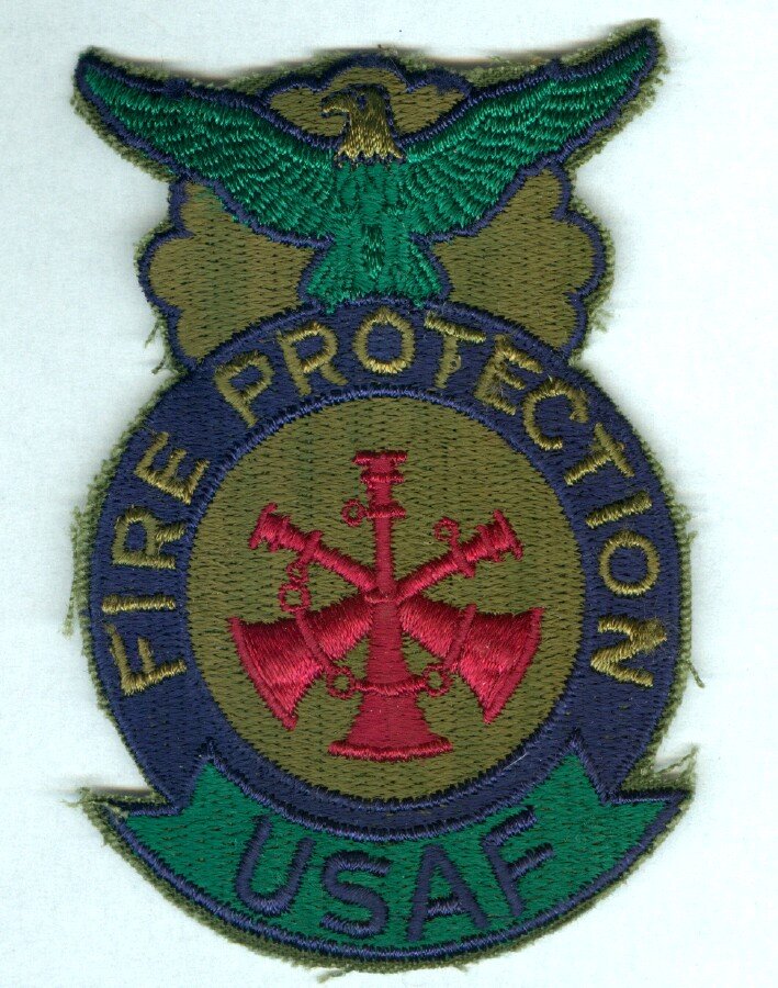USAF Assistant Fire Chief Patch