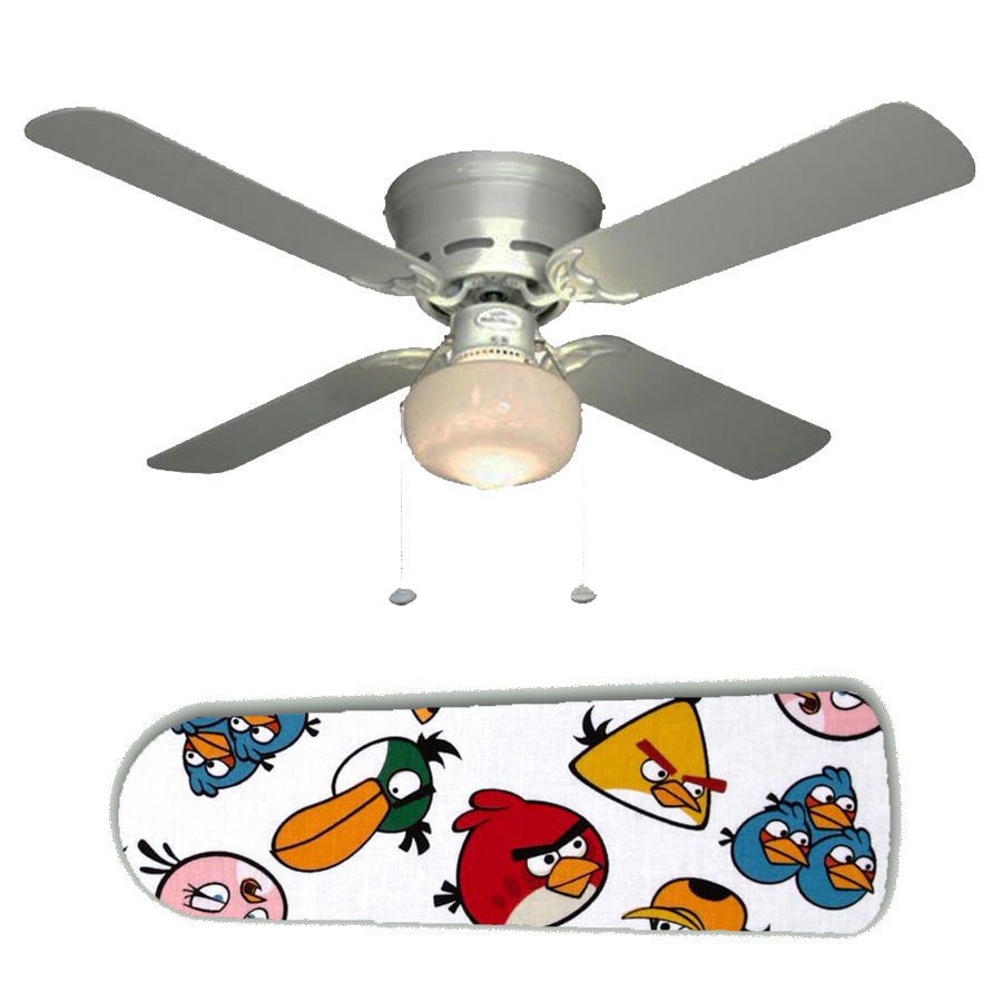 Angry Birds Ceiling Fan w/Light Kit or Blades Only or Ceiling Lamp