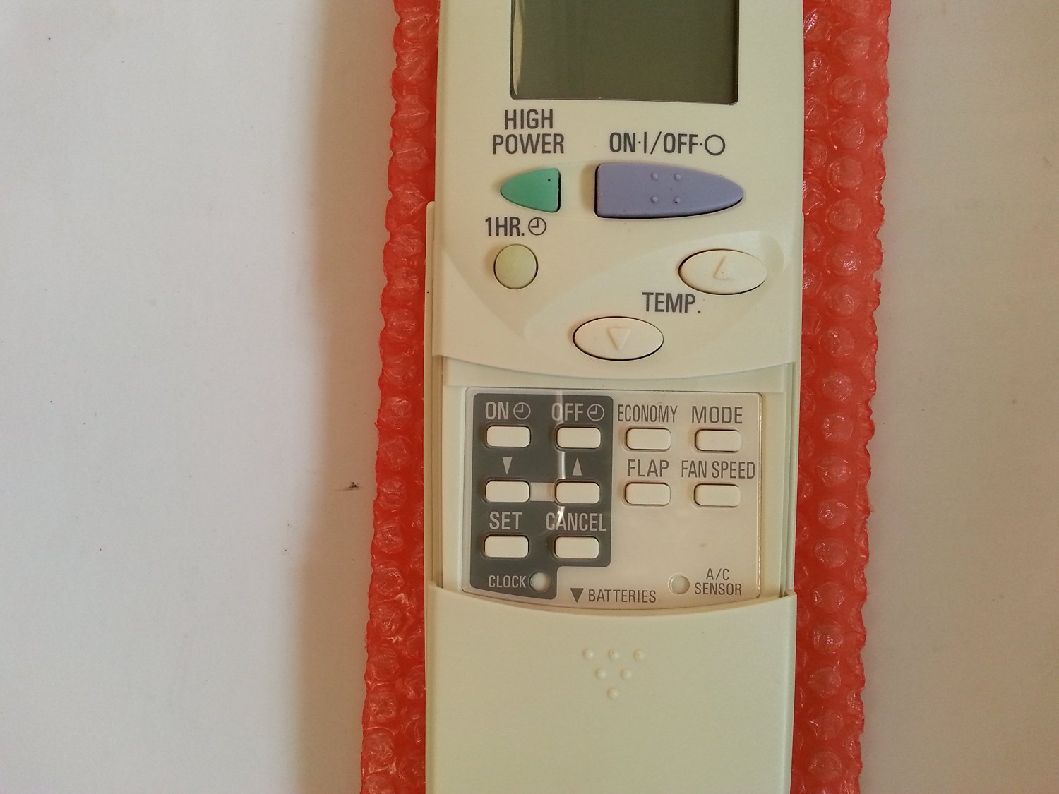 Sanyo Air Conditioner Remote Control Rcs-3mvps4e