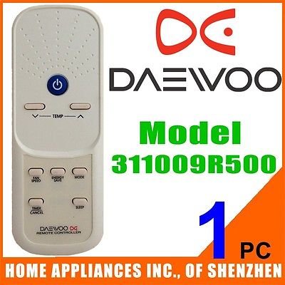 DAEWOO Air Conditioner Remote Control 311009R500