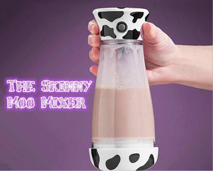 Battery operated Hand Held Cup Skinny Moo Mix and Drink Chocolate Milk ...