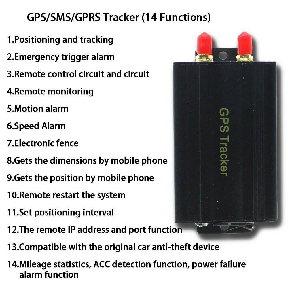 GPS SMS GPRS Vehicle Motor Car Truck Auto Tracking Device System GPS ...