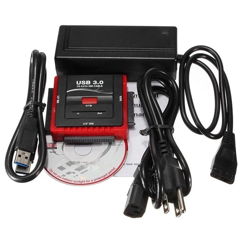 USB 3.0 USB 3 To SATA IDE Converter Adapter For CDRom CD-ROM DVD-ROM DVD-RW