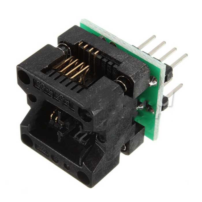 Soic 8 Sop 8 To Dip 8 Socket Converter Module Programmer Programming