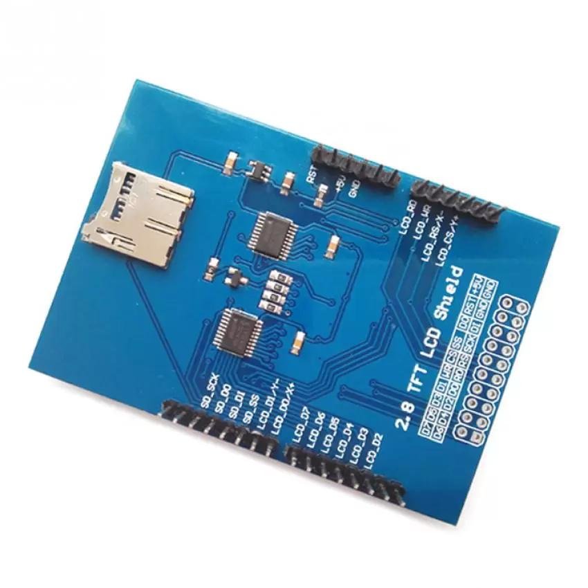 New UNO R3 2.8 TFT Touch Screen with TF Card Socket for Arduino Board ...