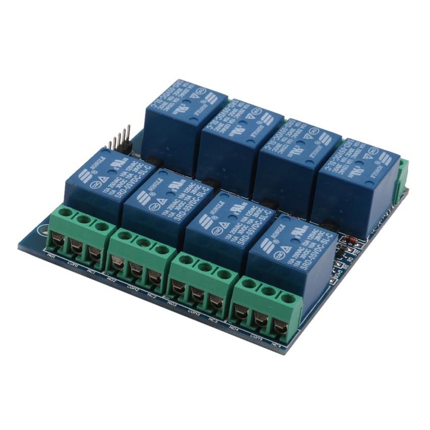 5V 10A 8 Channel Port Relay Module Optical Isolation for Arduino ...