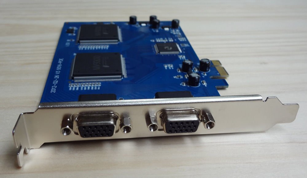 16 CH PCIE PCI-E CCTV Camera Video Capture 16CH PCIE DVR Card Support ...