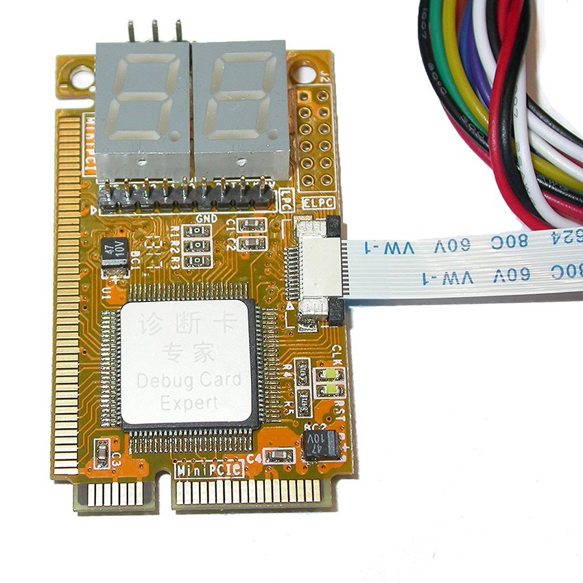 Laptop Notebook PCI-E Mini PCI E LPC I2C ELPC Diagnostic Post Code ...